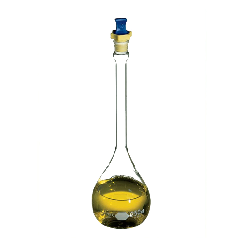 Fiola de polietileno graduada con tapón - Medilab.pe