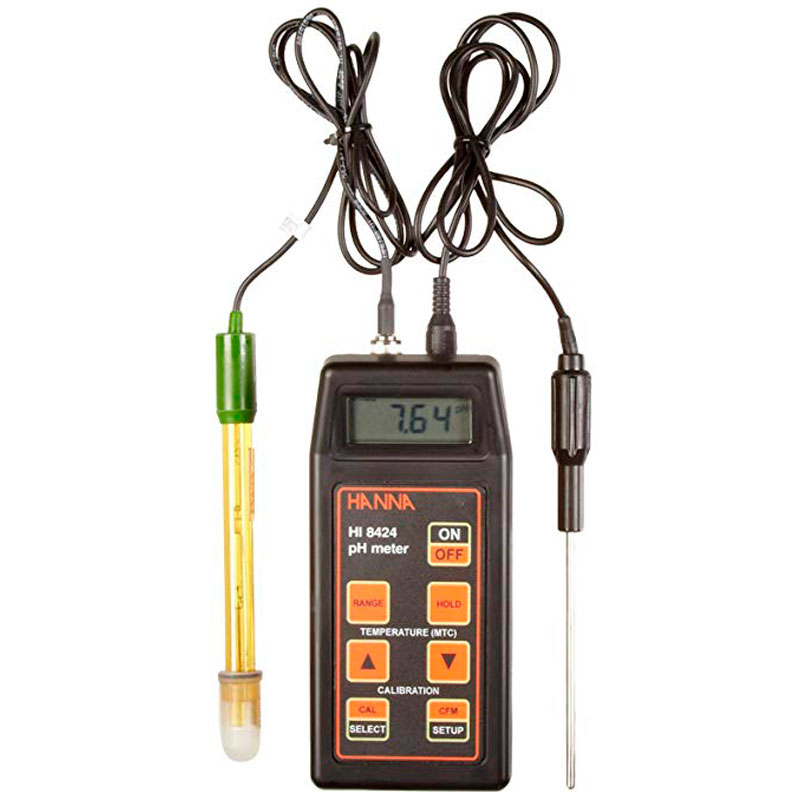 Medidor portátil de pH/ORP HANNA HI8424 - Medilab.pe