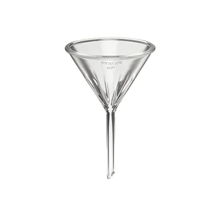 Embudo De Vidrio Con Un Angulo De 65° - Medilab.pe
