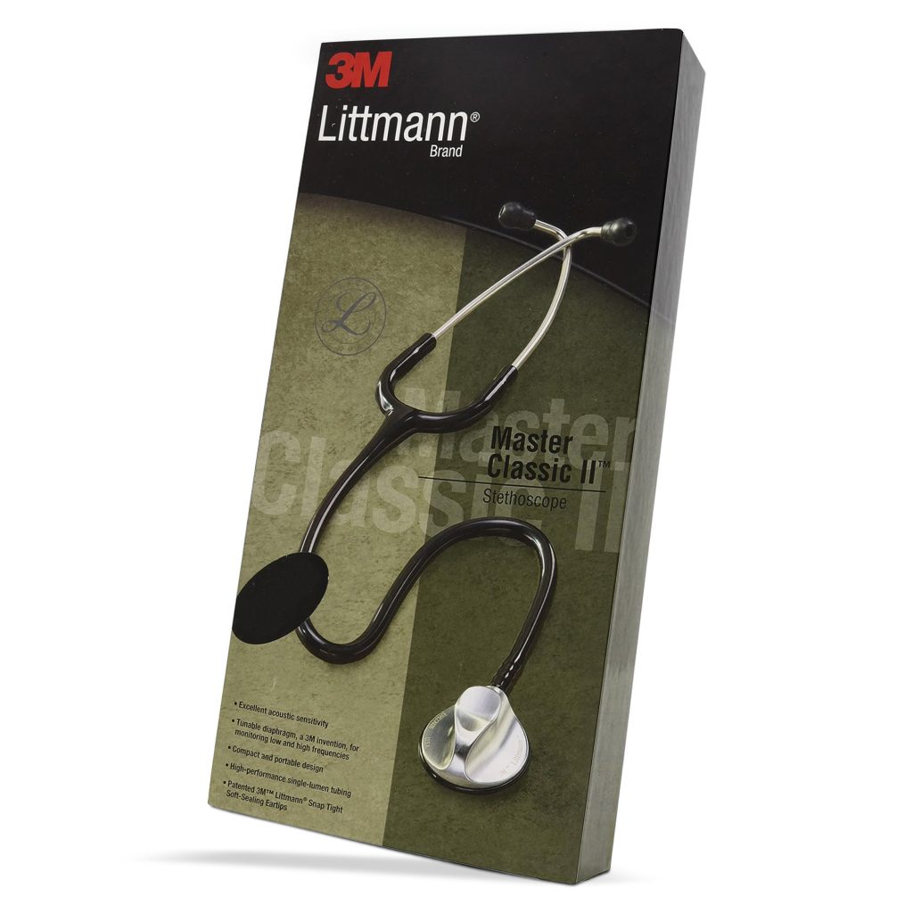 3M Estetoscopio Littmann – Master Classic ll - Negro COD 2141 - Medilab.pe
